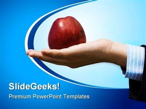 Businessman Temptation Metaphor PowerPoint Templates And PowerPoint Backgrounds 0311