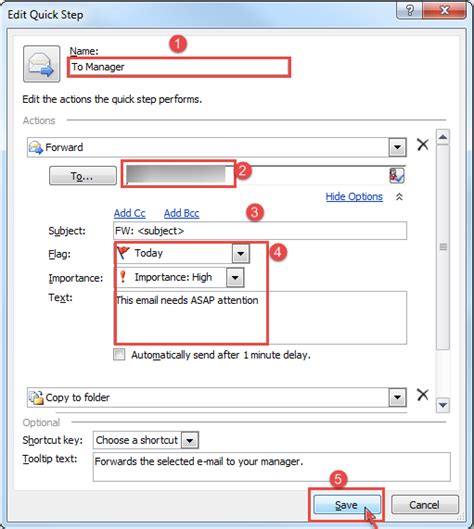 How To Create And Customize Quick Steps In Outlook Troubleshoot