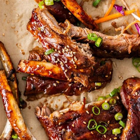 Sticky Asian Pork Ribs Sugar Salt Magic
