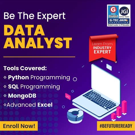 Learn Data Analysis With Python Sql Mongodb And Excel G Tec Jainx