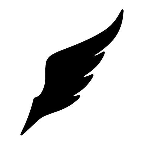 Modèle De Logo Doiseau De Faucon Aile Vecteur Vecteur Premium