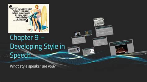 Chapter 9 Developing Style In Speech By Megan Whitten On Prezi