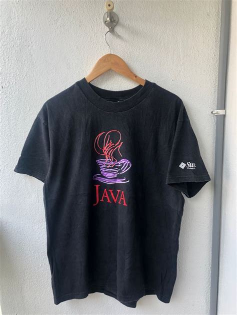 Vintage Original Late 90s Java Programming Language Promo T Shirt Etsy Programming Shirt