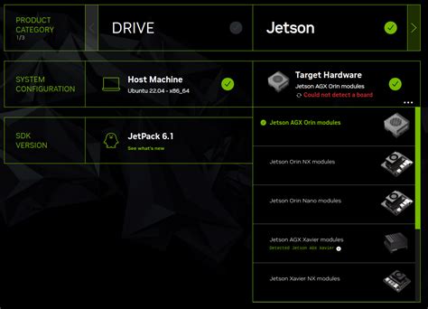 Install Jetson Software With Sdk Manager — Sdk Manager