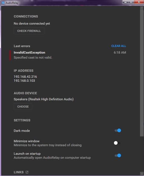 Invalid Cast Exception Help Audiorelay
