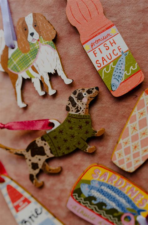 Dapple Dachshund Decoration Mimobrighton
