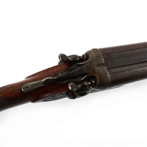 Sold Price Neumann Bros 12 Gauge Double Barrel Hammer Shotgun March