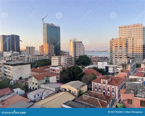 Panoramic View Luanda Angola Africa Editorial Stock Image Image Of