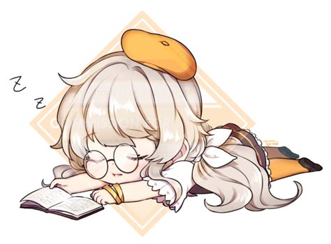 Commission Milkteii Sleeping Chibi By Teirads On Deviantart