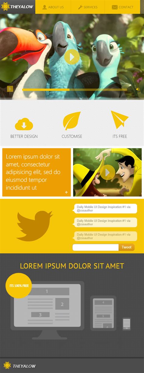 GitHub Simzim Responsive Web Design Html Css