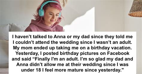 Teen Blasts Dad And Stepmom On Fb After They Exclude Her From