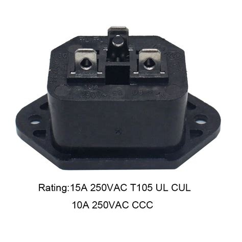 Iec C13 Female Kettle Power Chassis Socket Connect Grandado