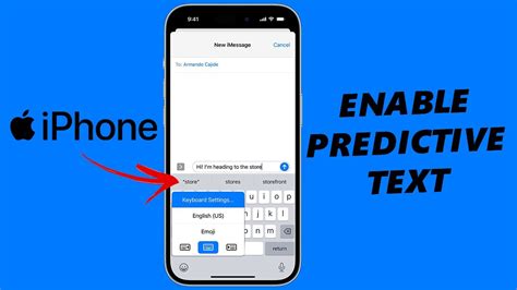 How To Turn On Predictive Text On Iphone Keyboard Enable Predictive
