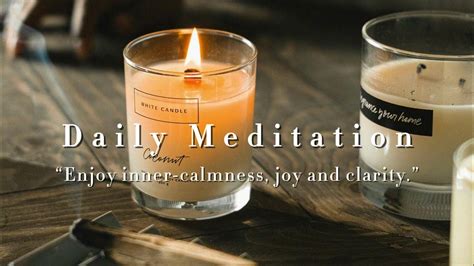 1 Hour Of Daily Meditation Music Find Clarity Cultivate Inner Calm