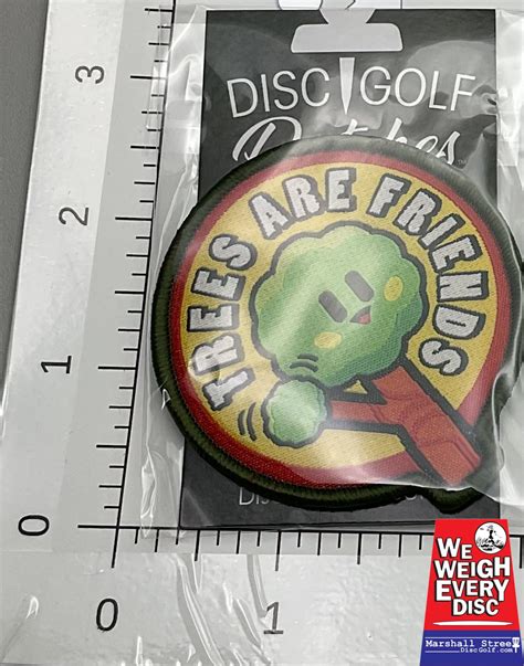 Trees Are Friends Disc Golf Patches™ • Marshall Street Disc Golf