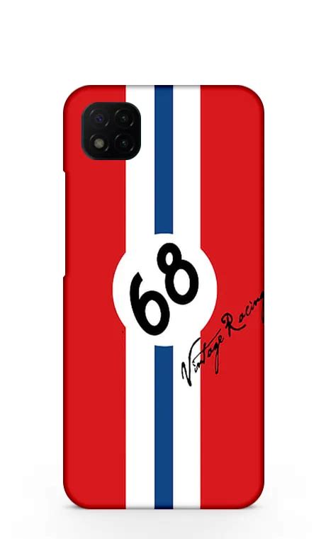 Vintage Racing Poco C3 Mobile Cover Gocovers