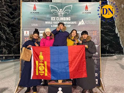 Б Мөнхбаатар мөсөнд авиралтын дэлхийн аварга болжээ Dnn Mn