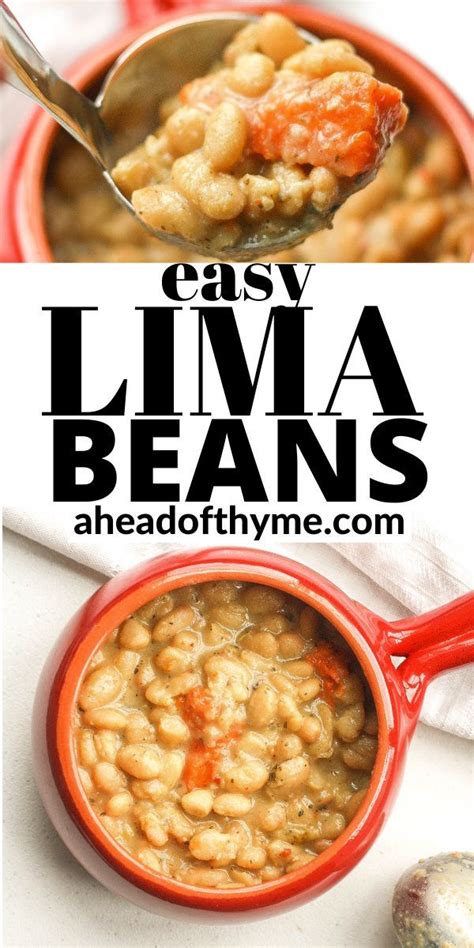 Easy Lima Beans Recipe