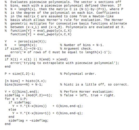 Write A MatlaB Function S Getspline X Y Chegg