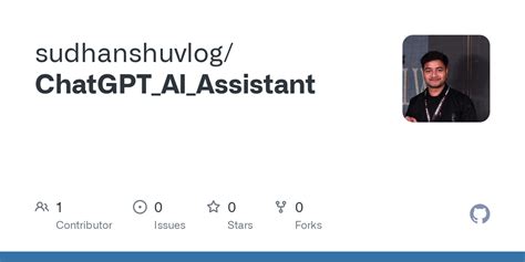 Github Sudhanshuvlogchatgptaiassistant