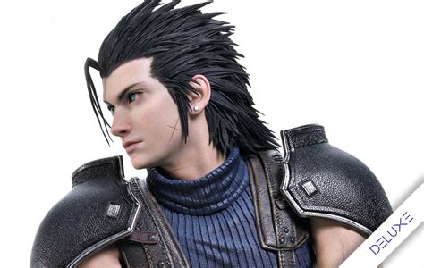 Final Fantasy Vii Rebirth Zack Fair Deluxe 14 Scale Statue Spec