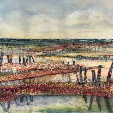 Bev Caleno Textile Art Reflections Only 2 Places Remaining