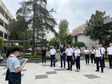 温州市未来教育窗口校培育调研组走进龙湾