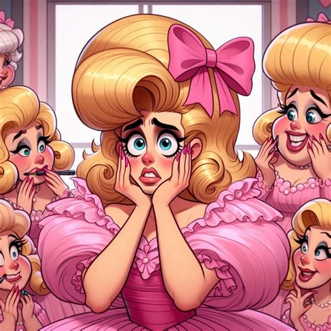 Cartoon Sissy Makeover By The Frilly Salon On Deviantart