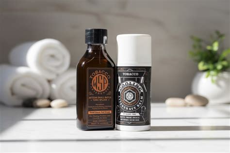 Tobacco Aftershave Splash Skin Tonic And Cologne Strength Wsp Wet