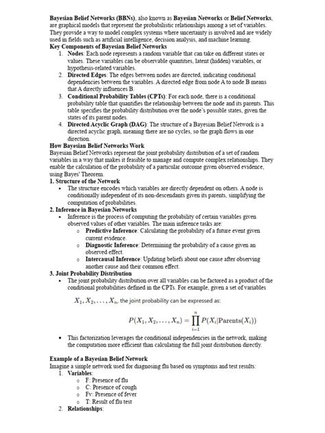 Bayesian Belief Networks Pdf Bayesian Network Machine Learning