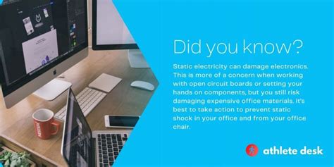 How To Prevent Static Shock From An Office Chair Athlete Desk