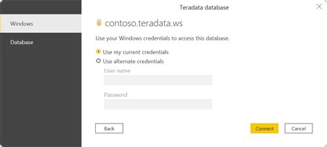 power query teradata database connector power query microsoft learn