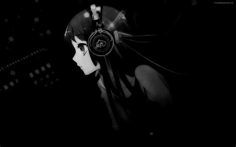 Black Anime Girl Wallpapers Wallpaper Cave