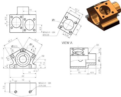 Solidworks Tutorial Exercise 80 Mini Crank Case Artofit