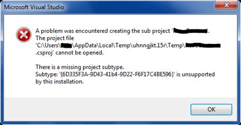 C Can T Add New Monogame Content Project To Solution In VS Stack Overflow