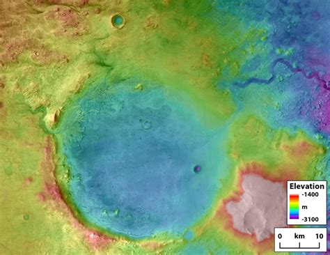 Jezero Crater [image] Eurekalert Science News Releases