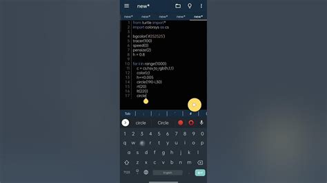 Turtle Graphics In Python Programming Joy Shorts Shorts Youtubeshorts Youtube