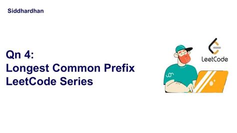 Siddhardhan S On Linkedin Leetcode Question 4 Longest Common Prefix