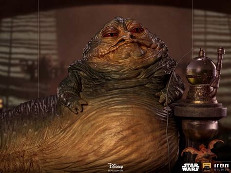 Star Wars Iron Studios Statue Deluxe Art Scale Jabba The Hutt