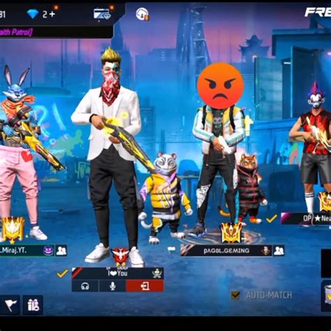 Free Fire Funny Video😂 Wait For End Video Recording Free Fire