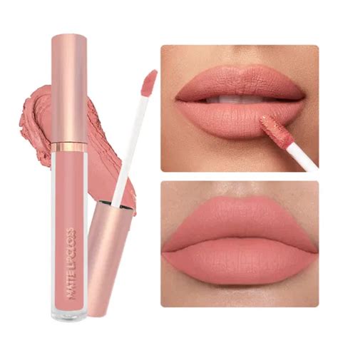 12 Colors Nude Matte Liquid Lipstick Sex Red Long Wearing Kiss Proof Private Label Nude Matte