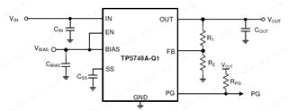 TPS748A Q1 Output Voltage Setting Power Management Forum Power Management TI E2E Support