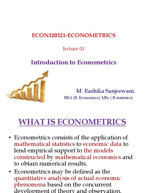 Chapter 01 Em Pdf Econometrics Normal Distribution