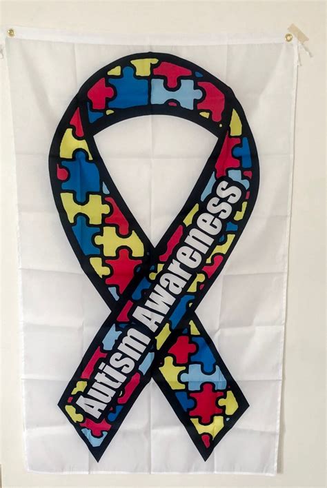 3x5 Flag Autism Awareness Etsy
