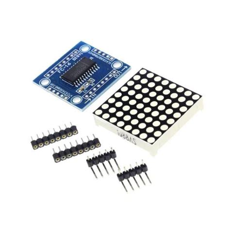 Max7219 Dot Matrix Module Microcontroller Module Diy Kit Ebhoot