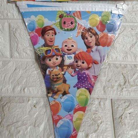 Cocomelon Themed Party Banderitas Flag Banners Buntings Lazada Ph