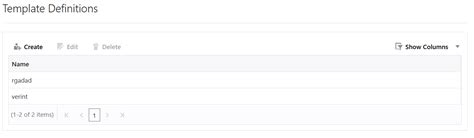 Adding A New Template