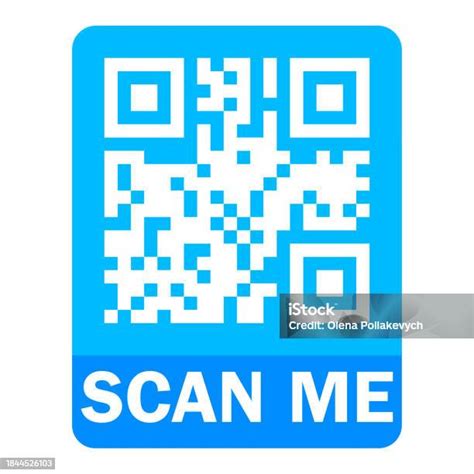 스마트폰용 Qr코드 결제용 Qr 코드 비문은 스마트 폰 아이콘으로 나를 스캔합니다 벡터 일러스트 레이 션입니다 주당순이익 10