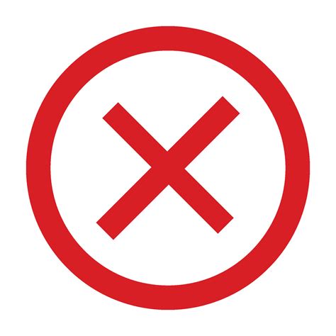Error Icono Vector 26526158 Vector En Vecteezy