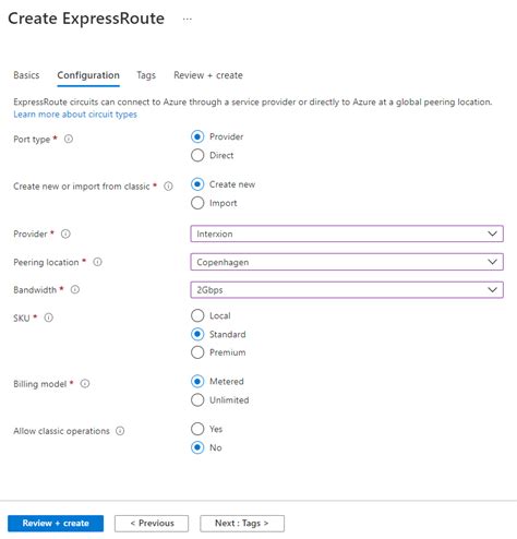 Virtual Infrastructure Tips Azure And Vmware Create Azure Expressroute Circuit Arm Template